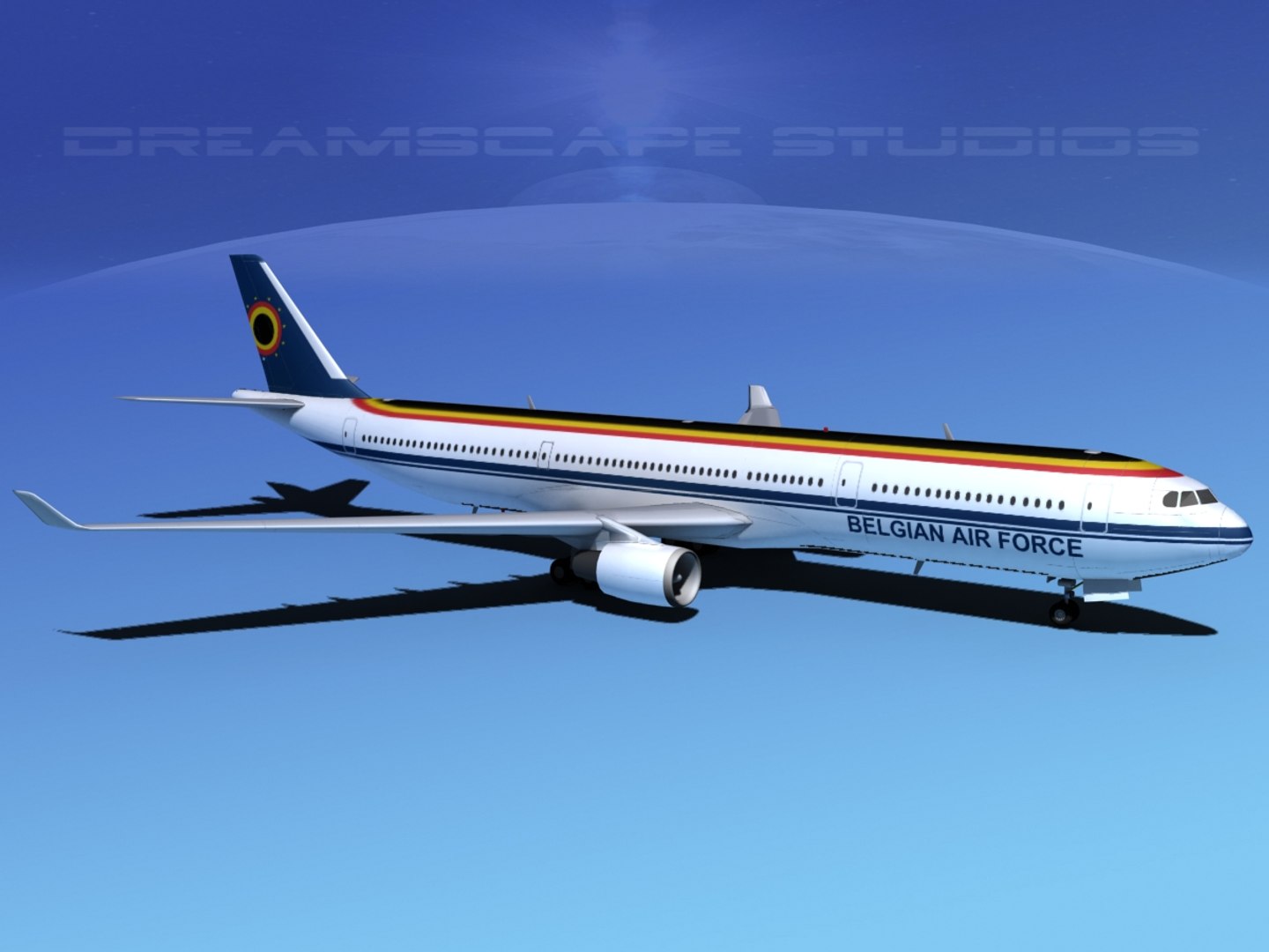 3d Airbus A330-300 A330 Model
