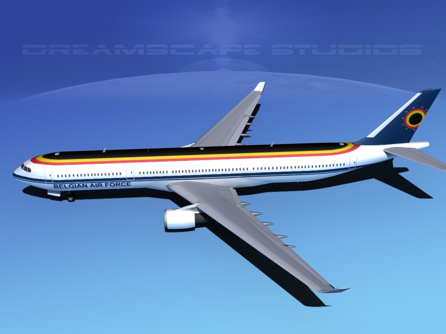3d Airbus A330-300 A330 Model