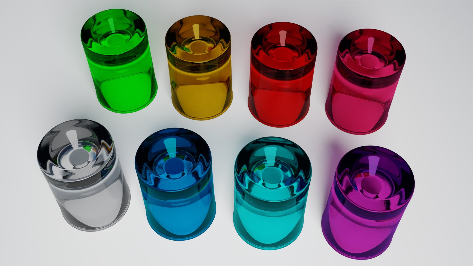 Glass III Shot 3D Model - TurboSquid 1793787