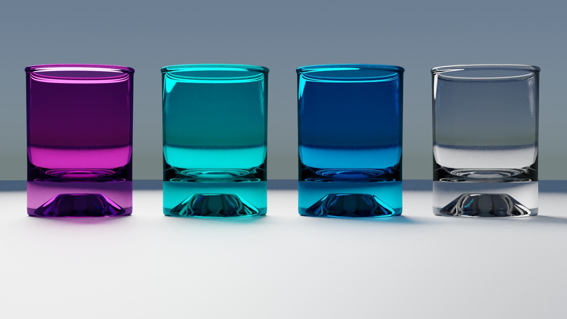 Glass III Shot 3D Model - TurboSquid 1793787