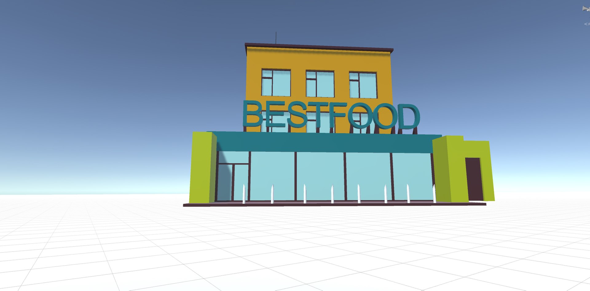 Obj Cartoonbuildings Cartoon