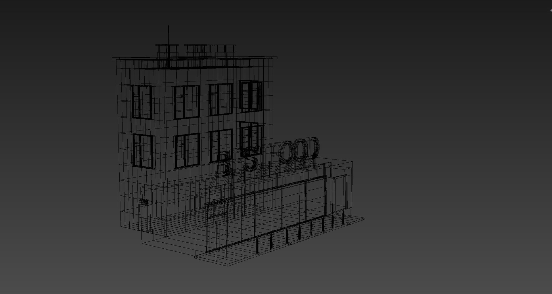 Obj Cartoonbuildings Cartoon