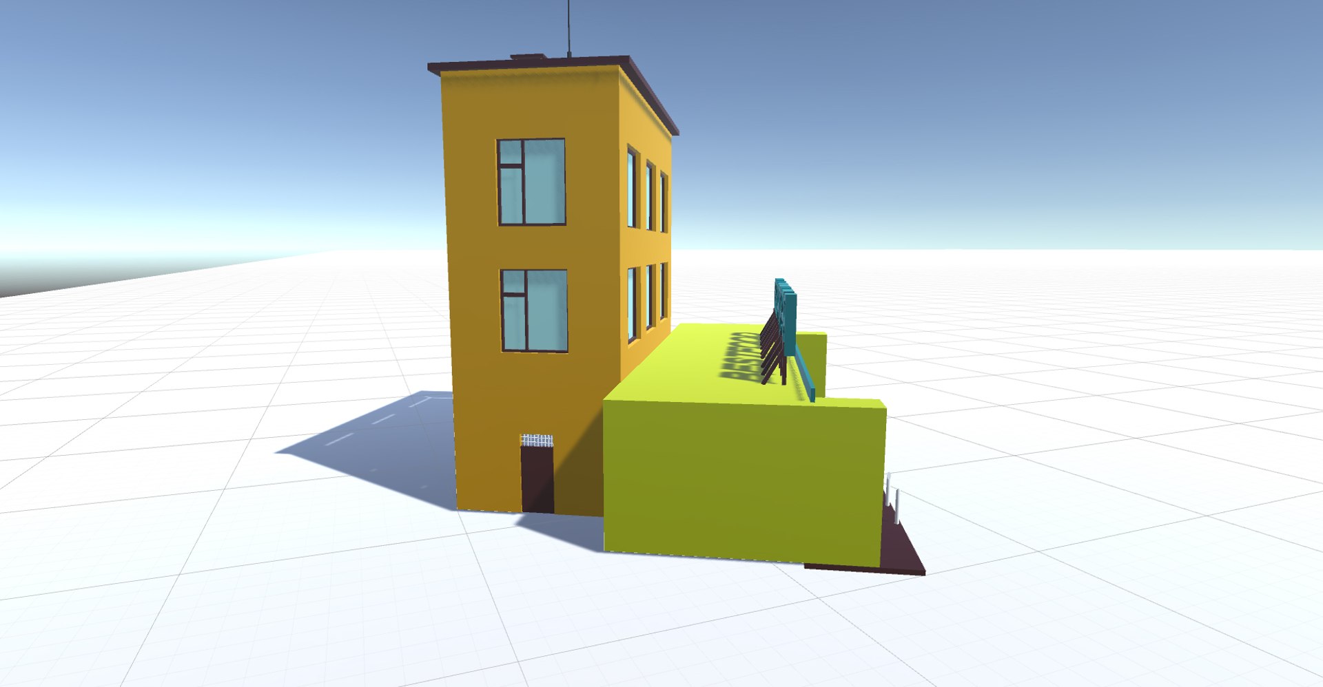 Obj Cartoonbuildings Cartoon