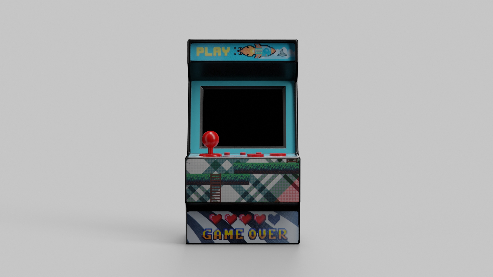 Arcade Machine Retro Miniature Console 3D Model 3D - TurboSquid 2067697