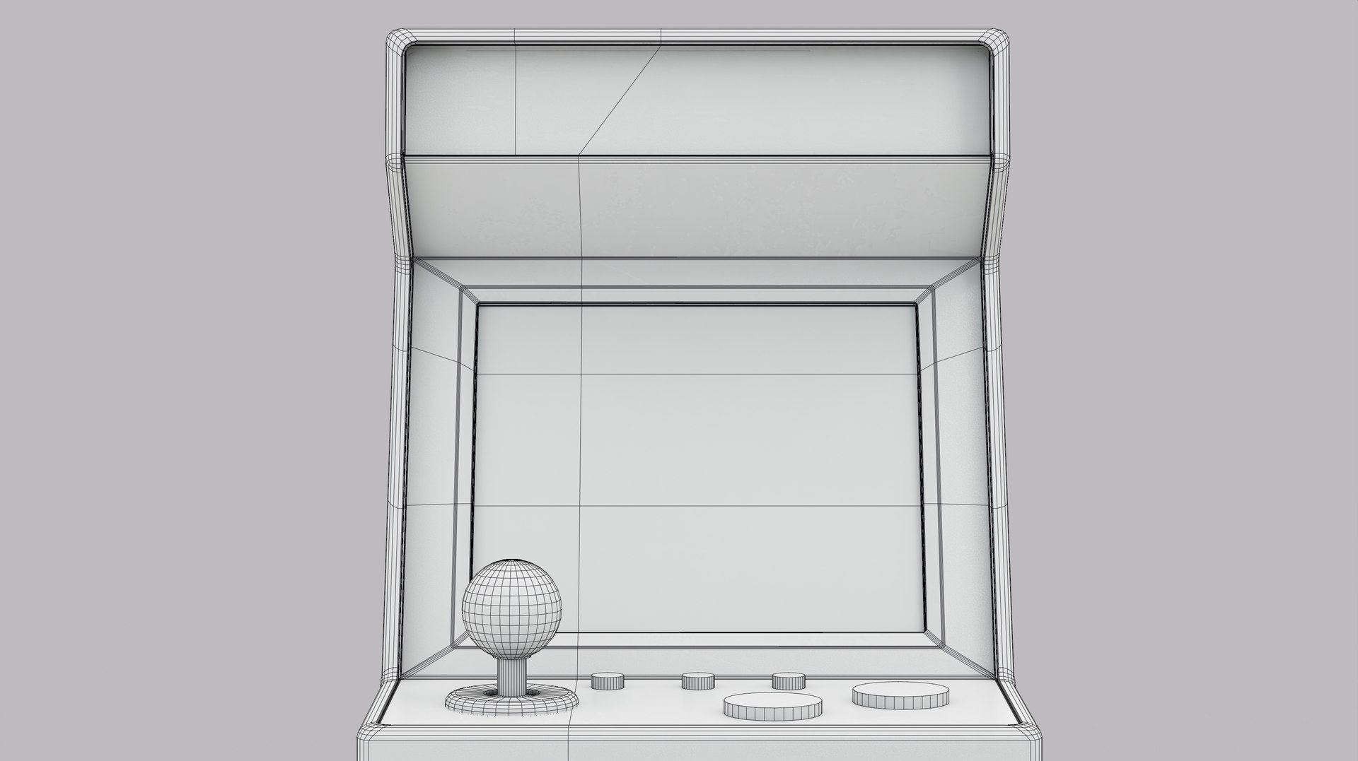 Arcade Machine Retro Miniature Console 3D Model 3D - TurboSquid 2067697