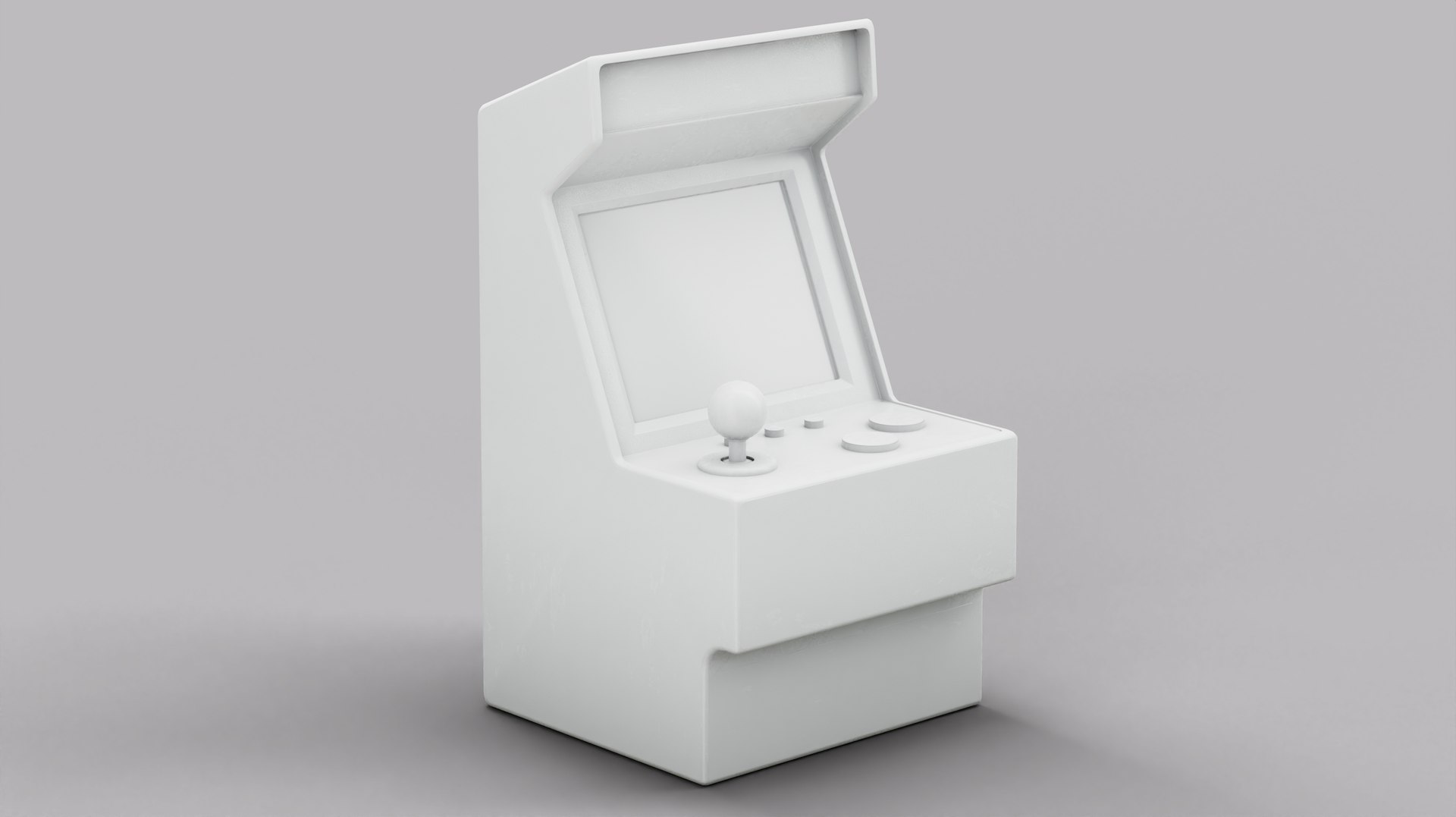 Arcade Machine Retro Miniature Console 3D Model 3D - TurboSquid 2067697