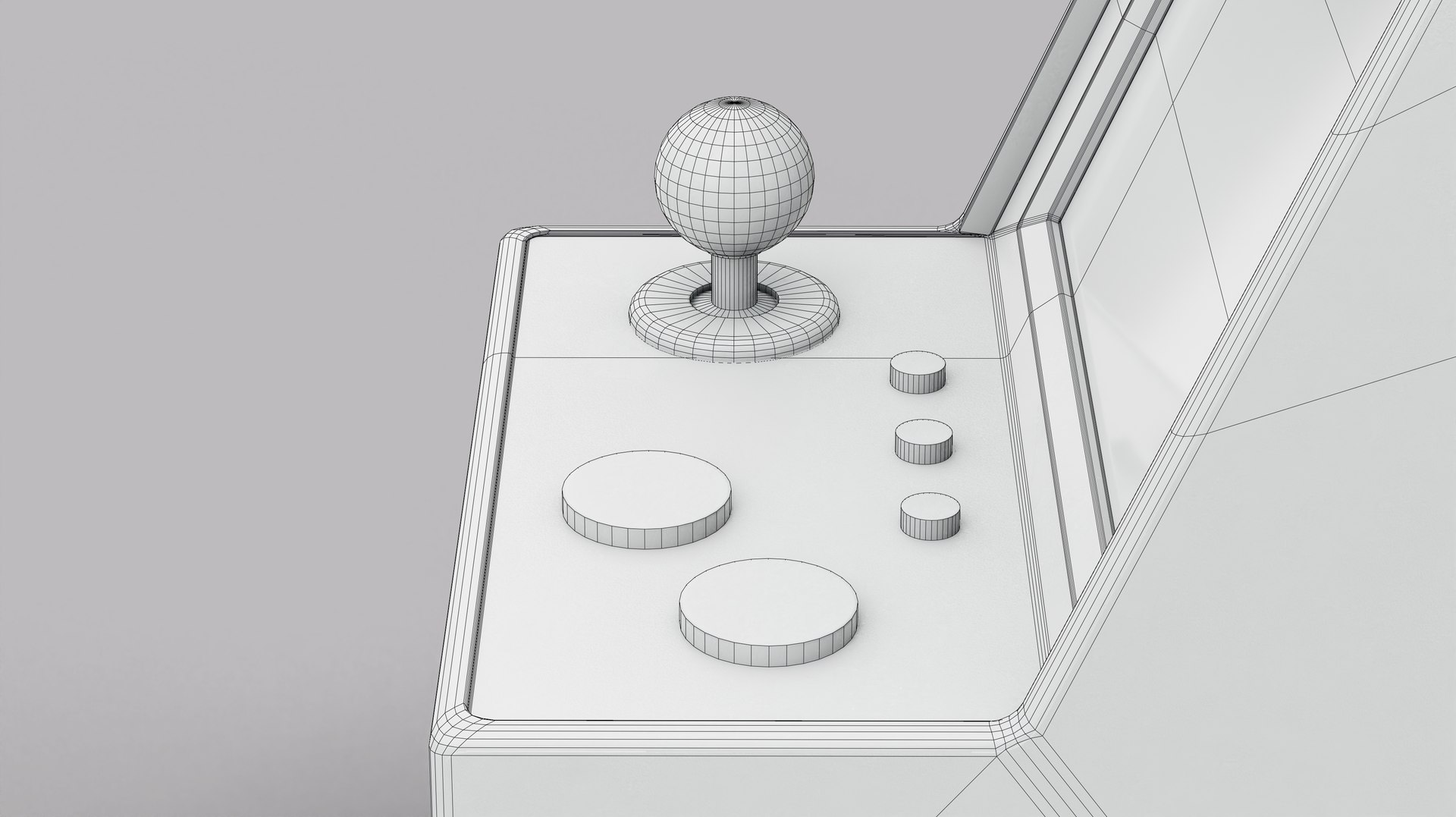 Arcade Machine Retro Miniature Console 3D Model 3D - TurboSquid 2067697