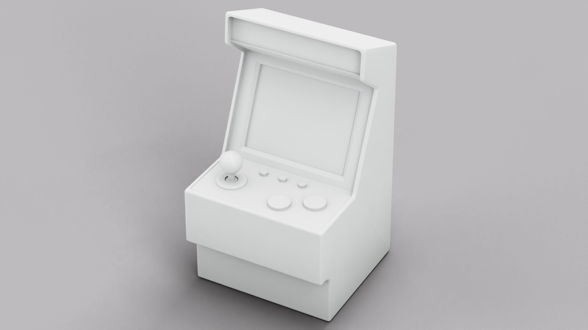 Arcade Machine Retro Miniature Console 3D Model 3D - TurboSquid 2067697