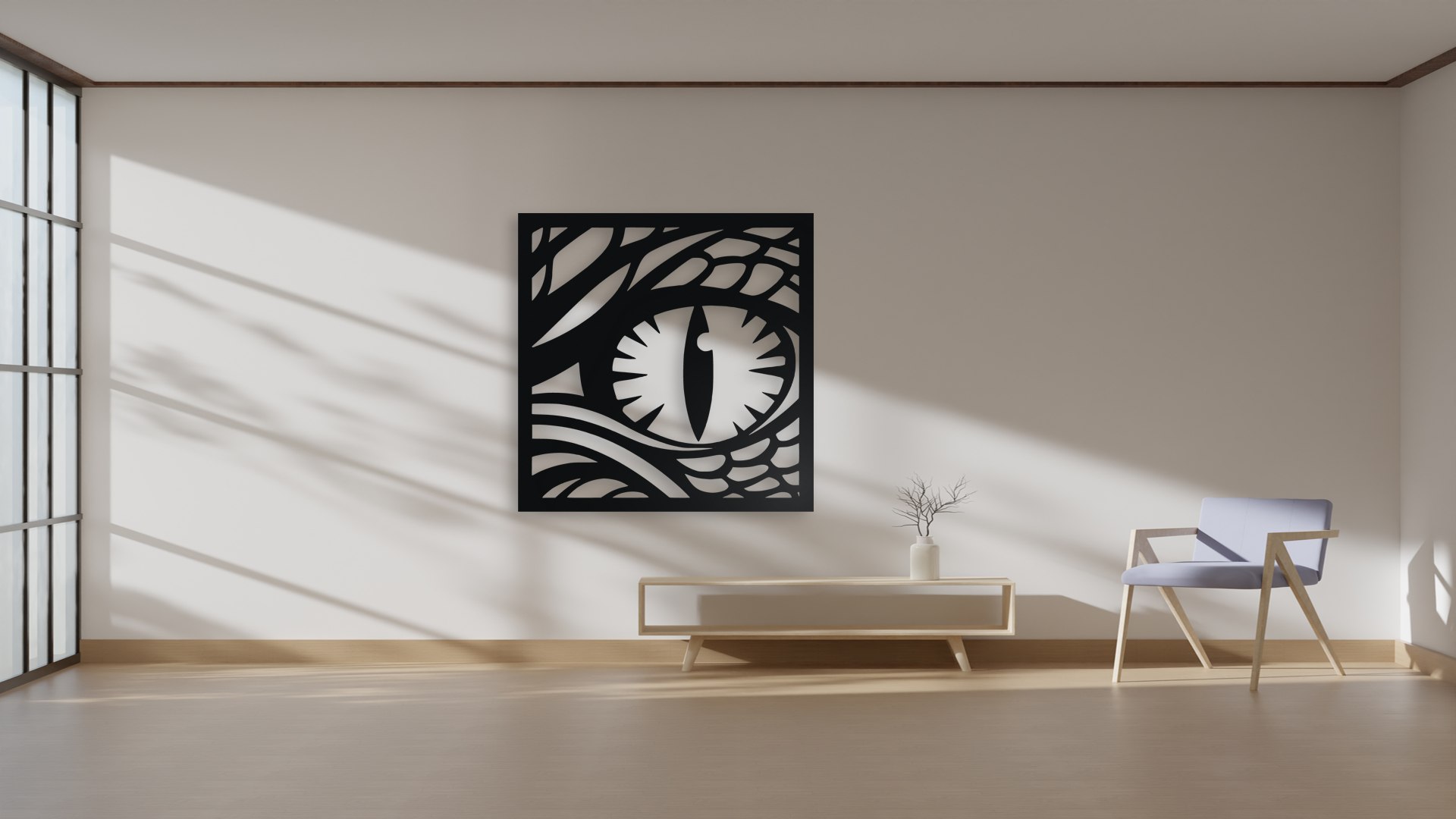 Dragon Eye Wall Decor 3D Model - TurboSquid 2420517