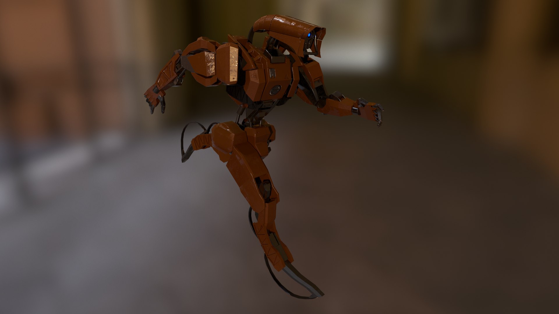 Robot Runner Model - TurboSquid 1769112