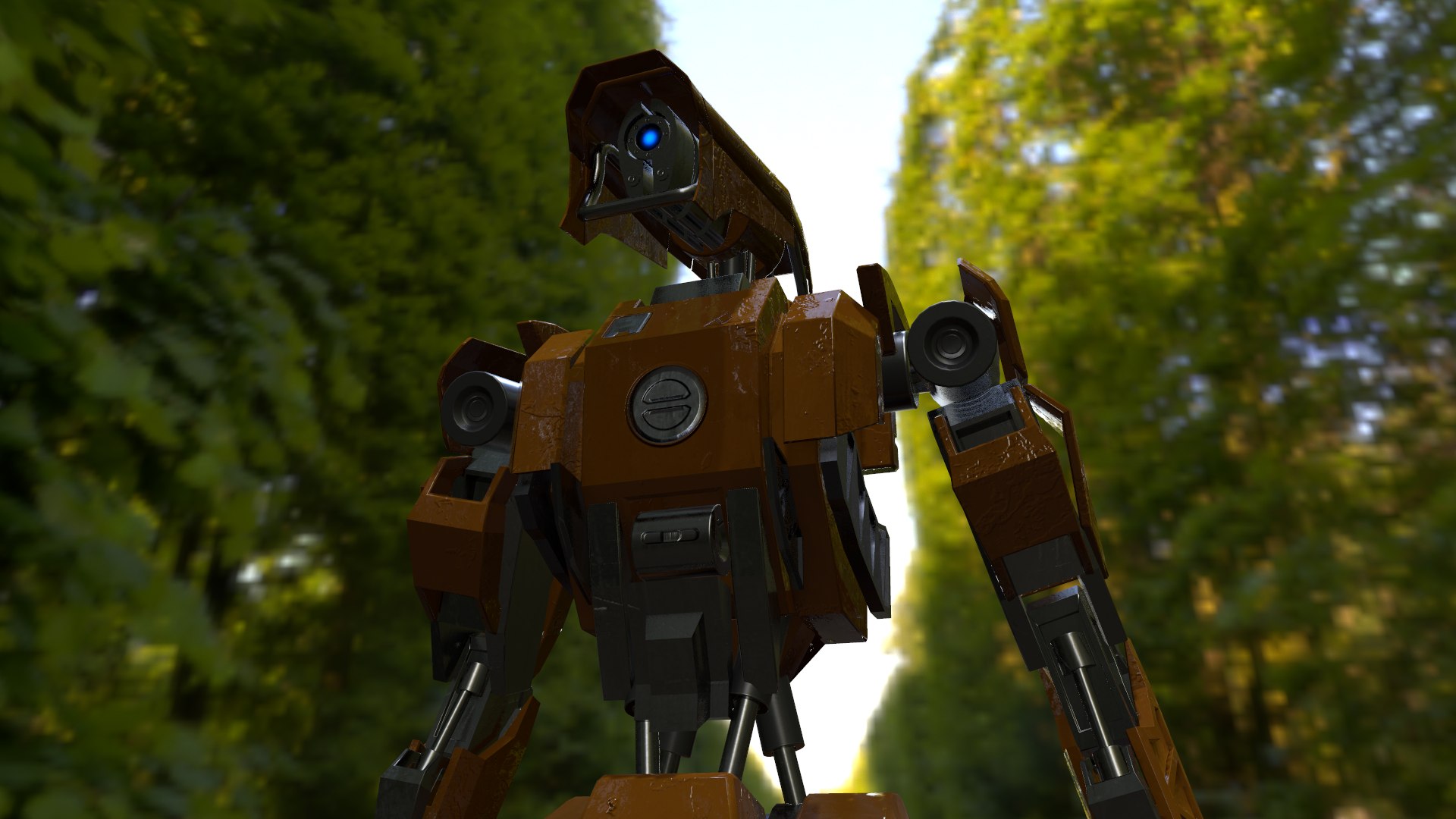 Robot Runner Model - TurboSquid 1769112