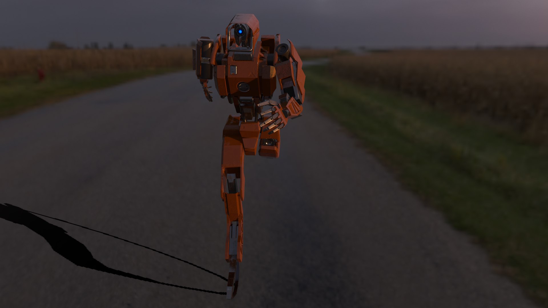 Robot Runner Model - TurboSquid 1769112