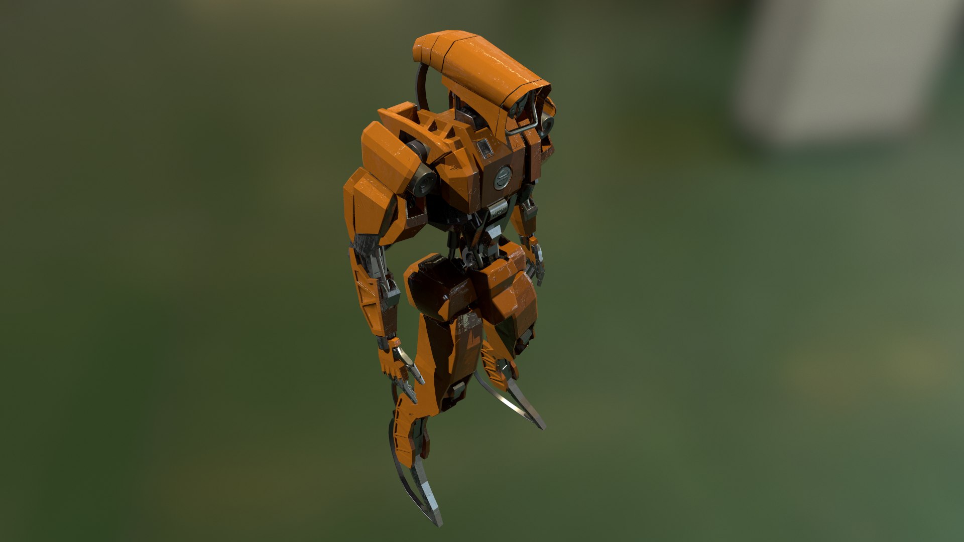 Robot Runner Model - TurboSquid 1769112