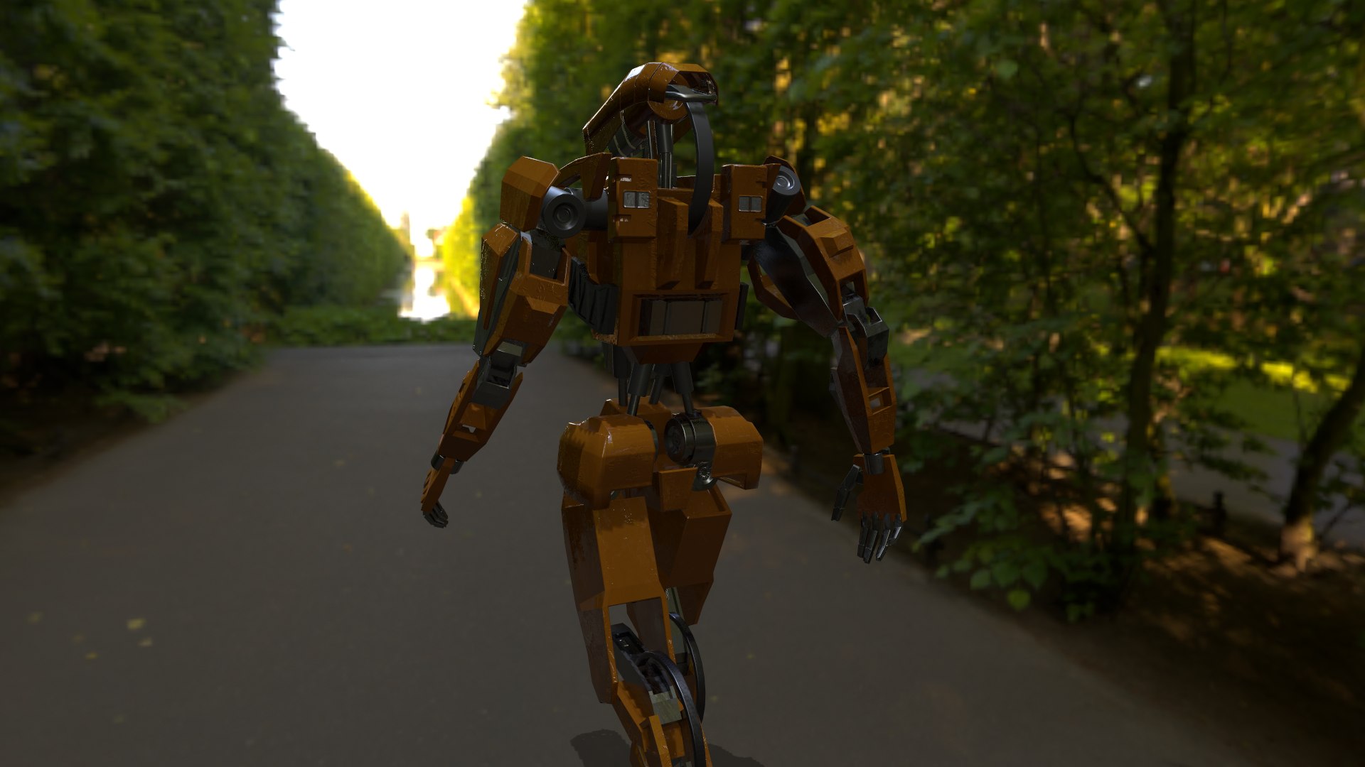 Robot Runner Model - TurboSquid 1769112