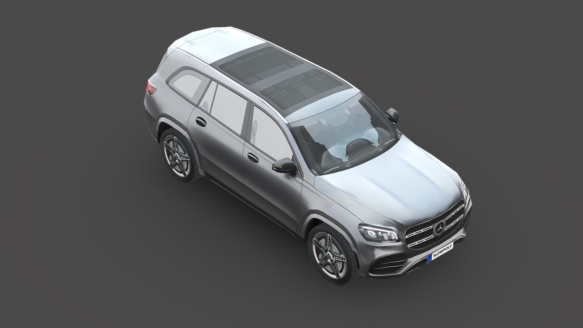 3D Mercedes-Benz GLS Model - TurboSquid 2150339