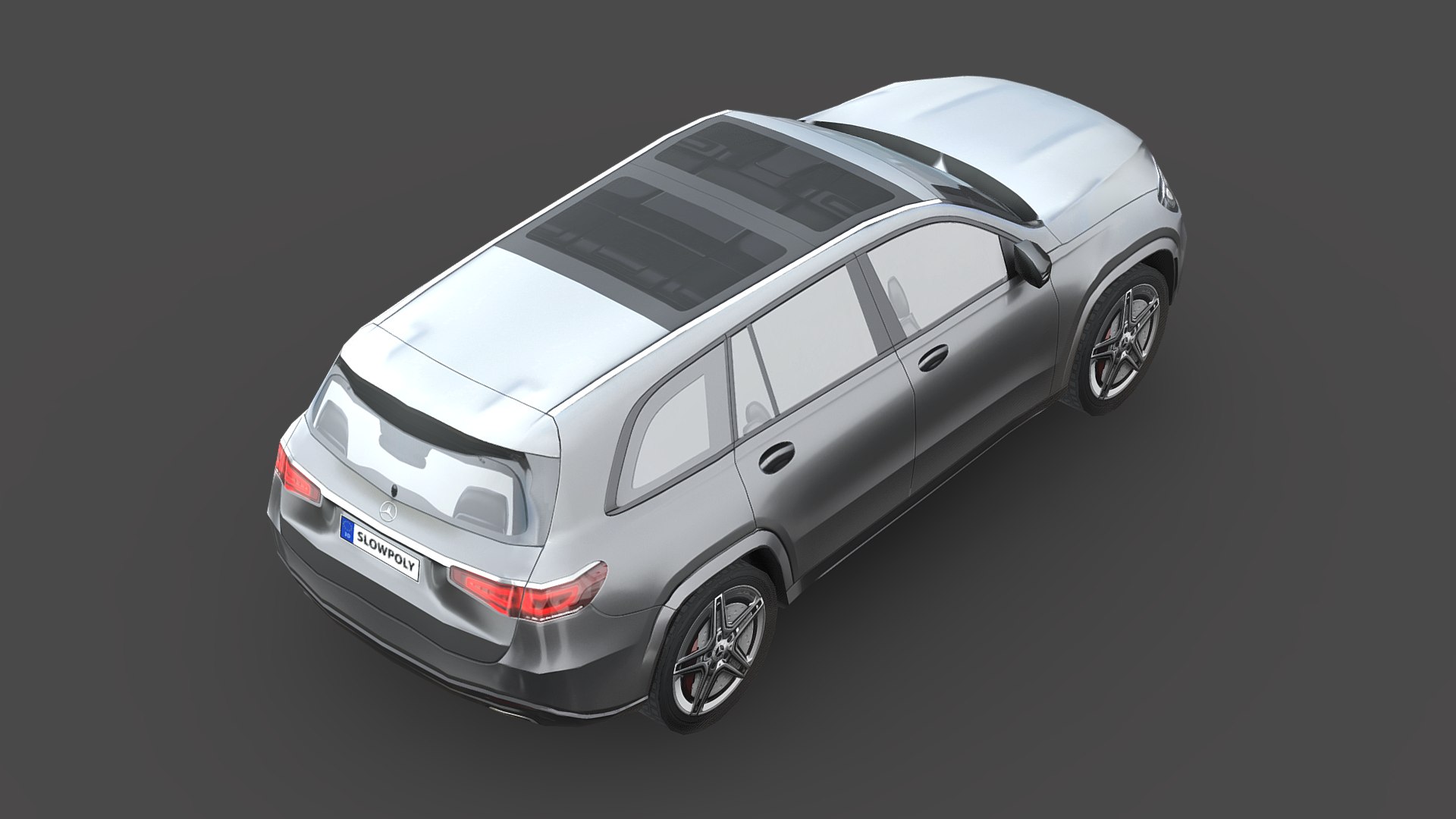 3D Mercedes-Benz GLS Model - TurboSquid 2150339