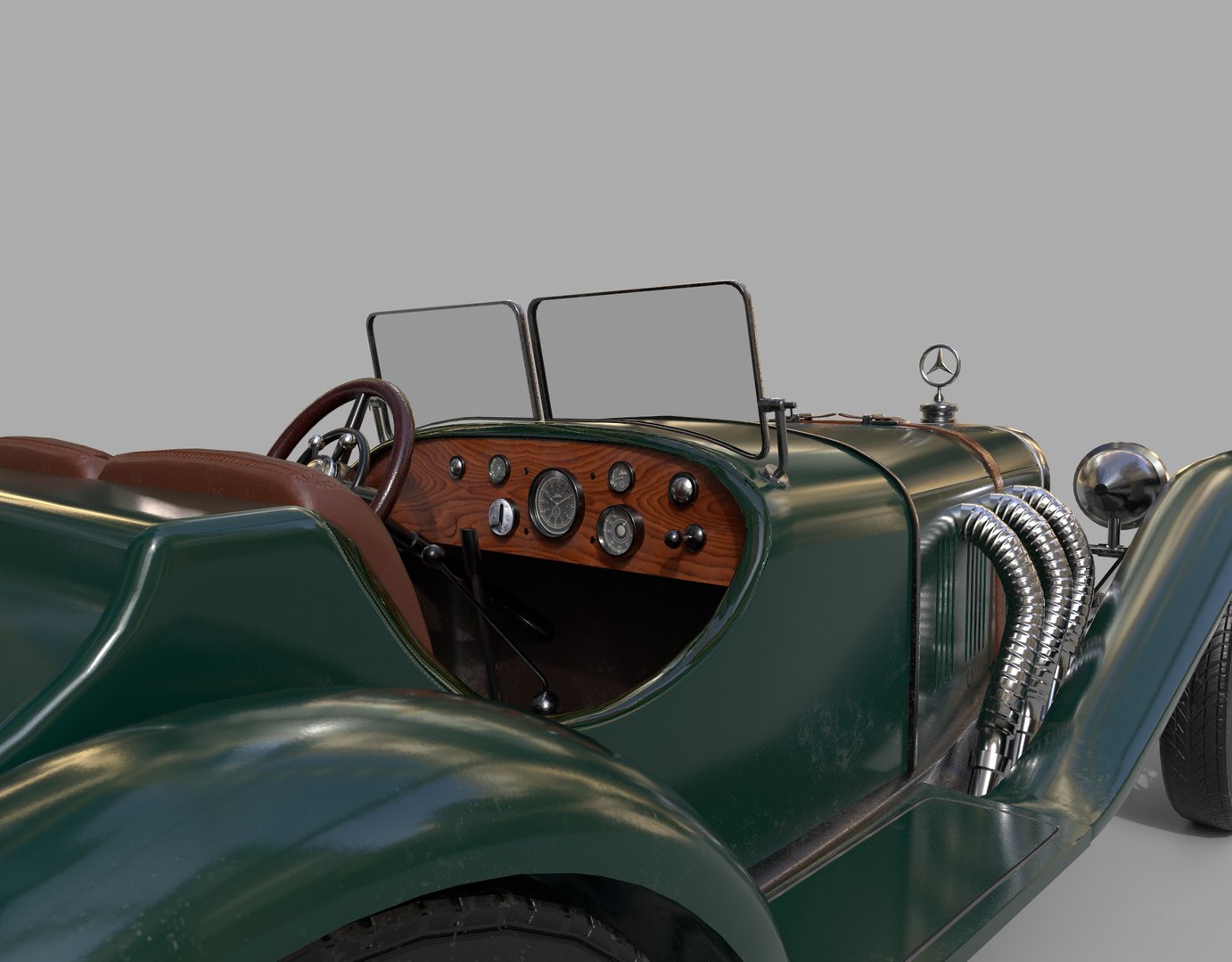 MERCEDES-BENZ SSK 1928 3D - TurboSquid 2139010