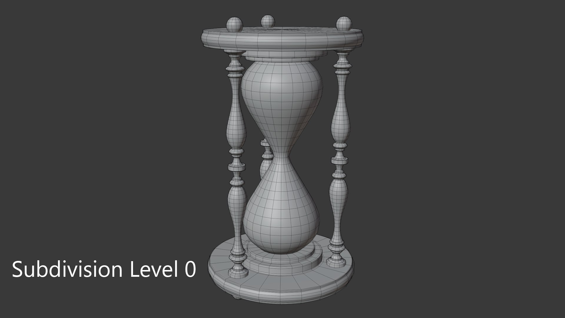 Hourglass 3D Model - TurboSquid 1837960