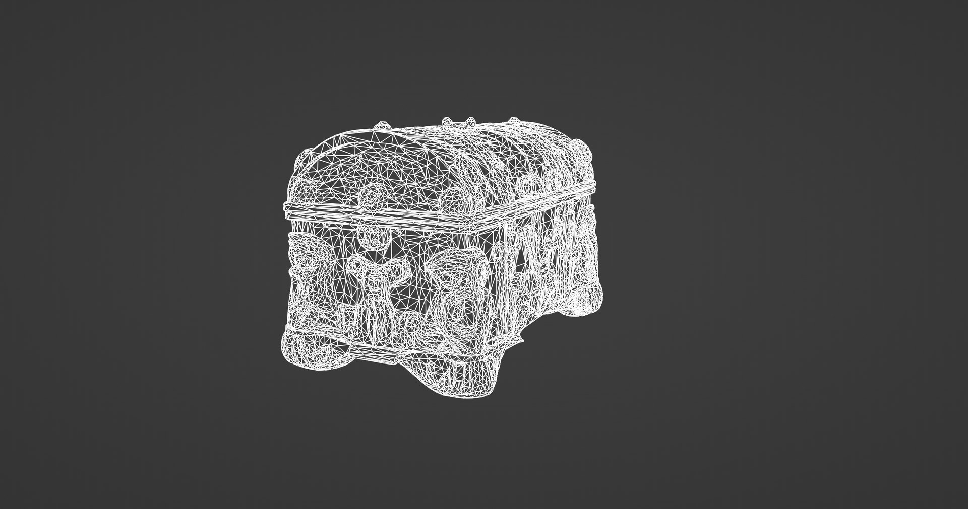 Ornate Treasure Chest With Intricate Detailing 3D Model - TurboSquid ...