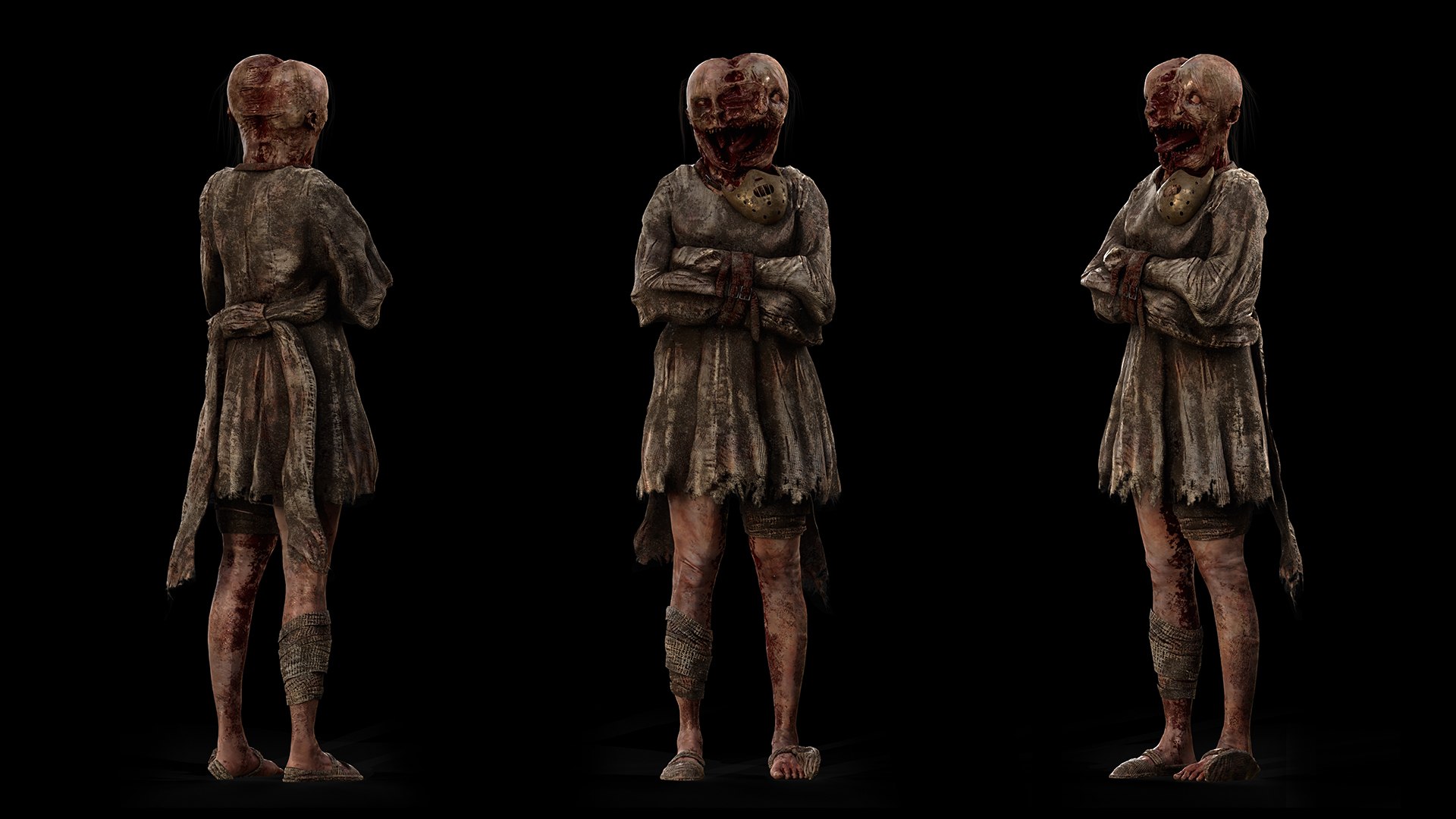 3D Model Horror Demon Split Personality - TurboSquid 2383316
