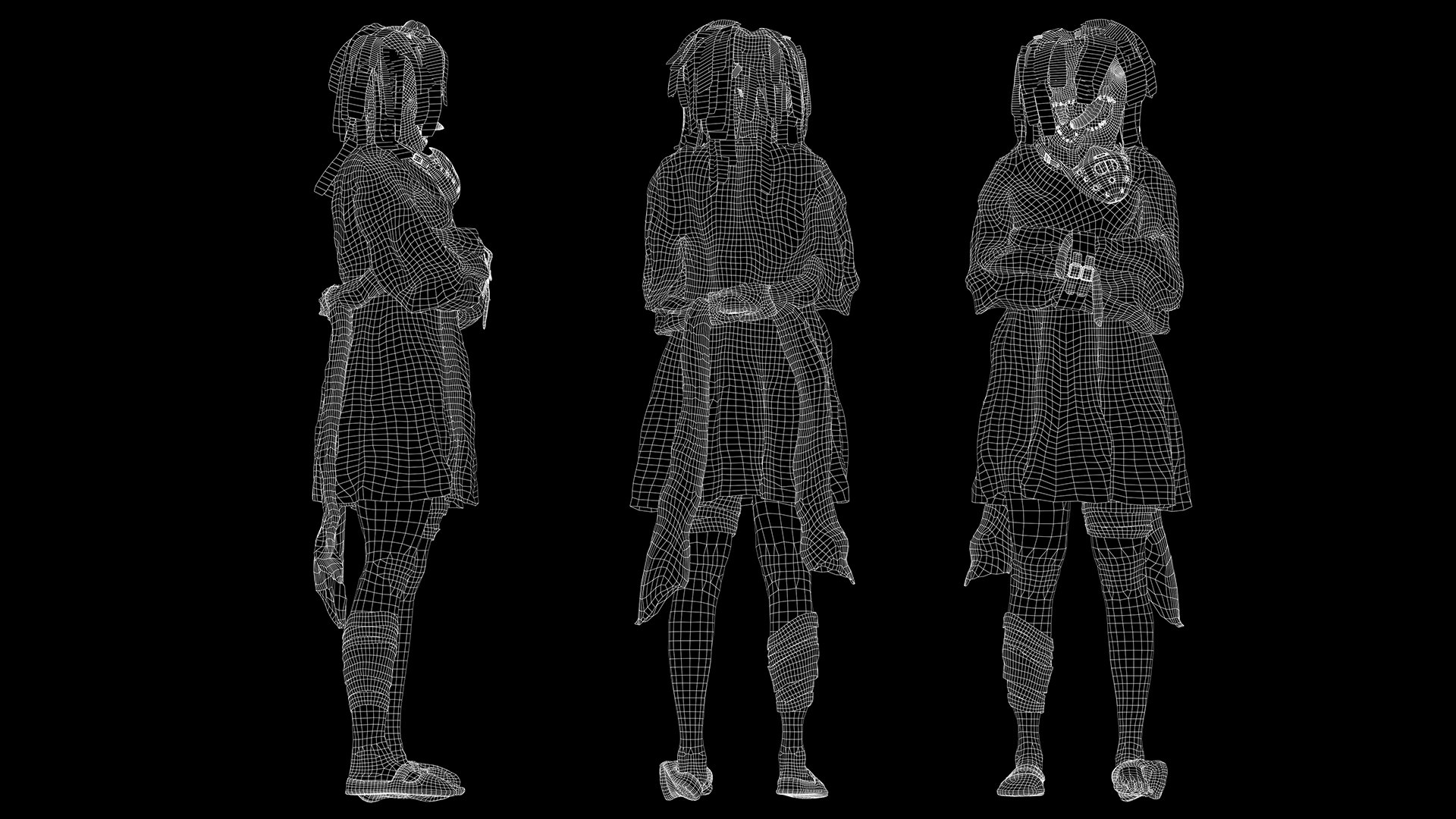 3D Model Horror Demon Split Personality - TurboSquid 2383316