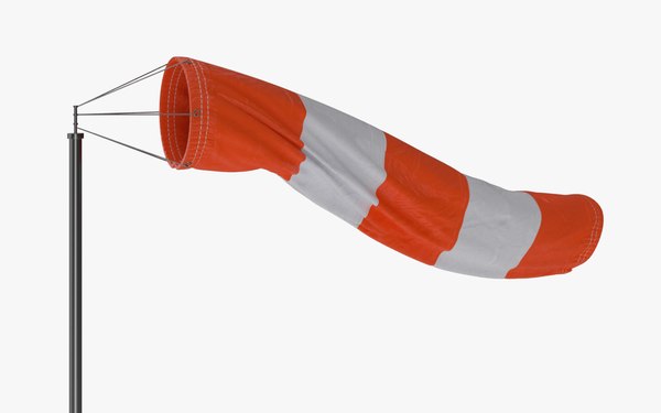 3d wind windsock model