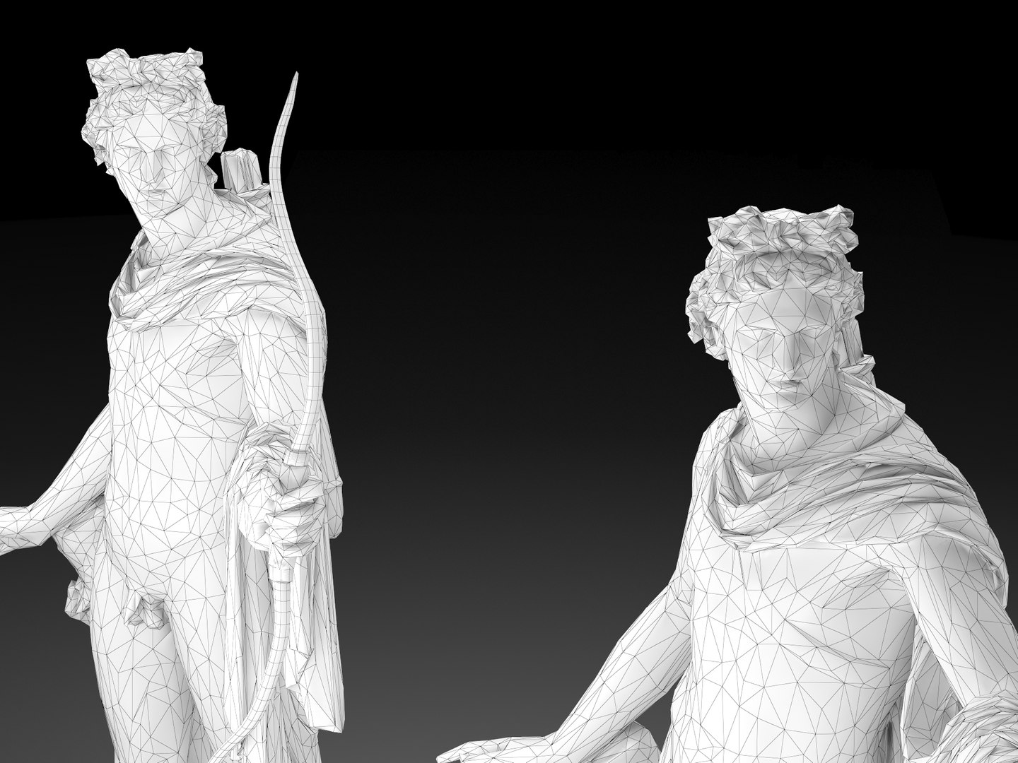 3D Apollo statue collection - TurboSquid 1865442