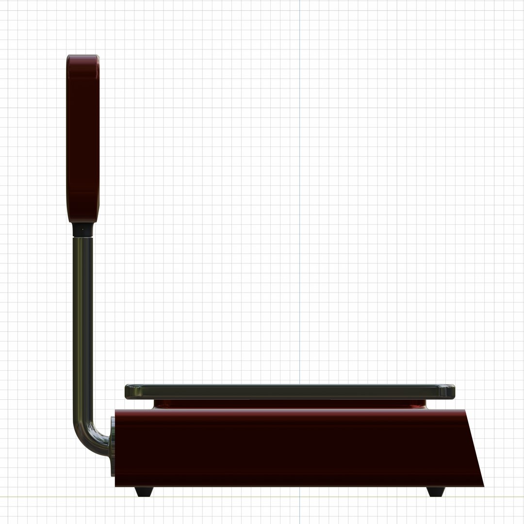 3D Model Digital Scale With Pole Display - TurboSquid 2410353