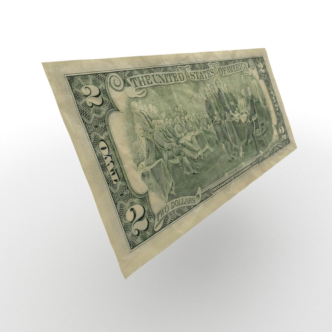 Dollar Bill 3d Model