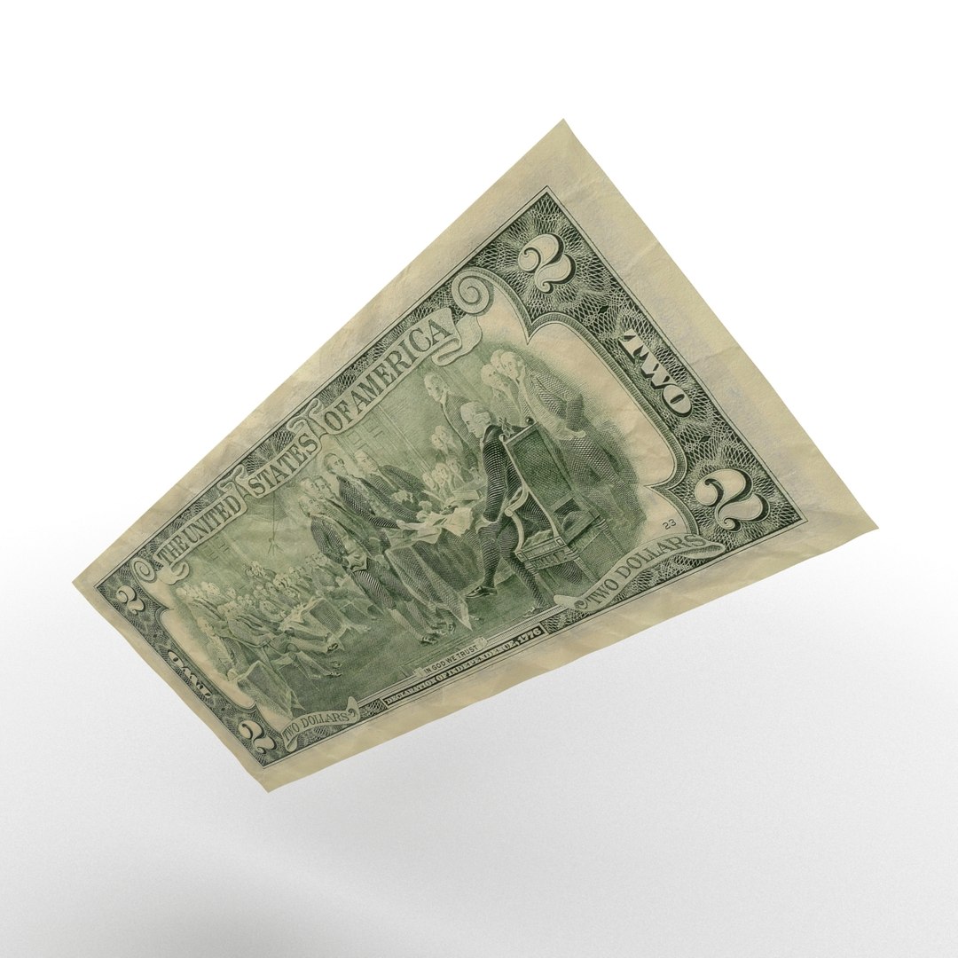 Dollar Bill 3d Model