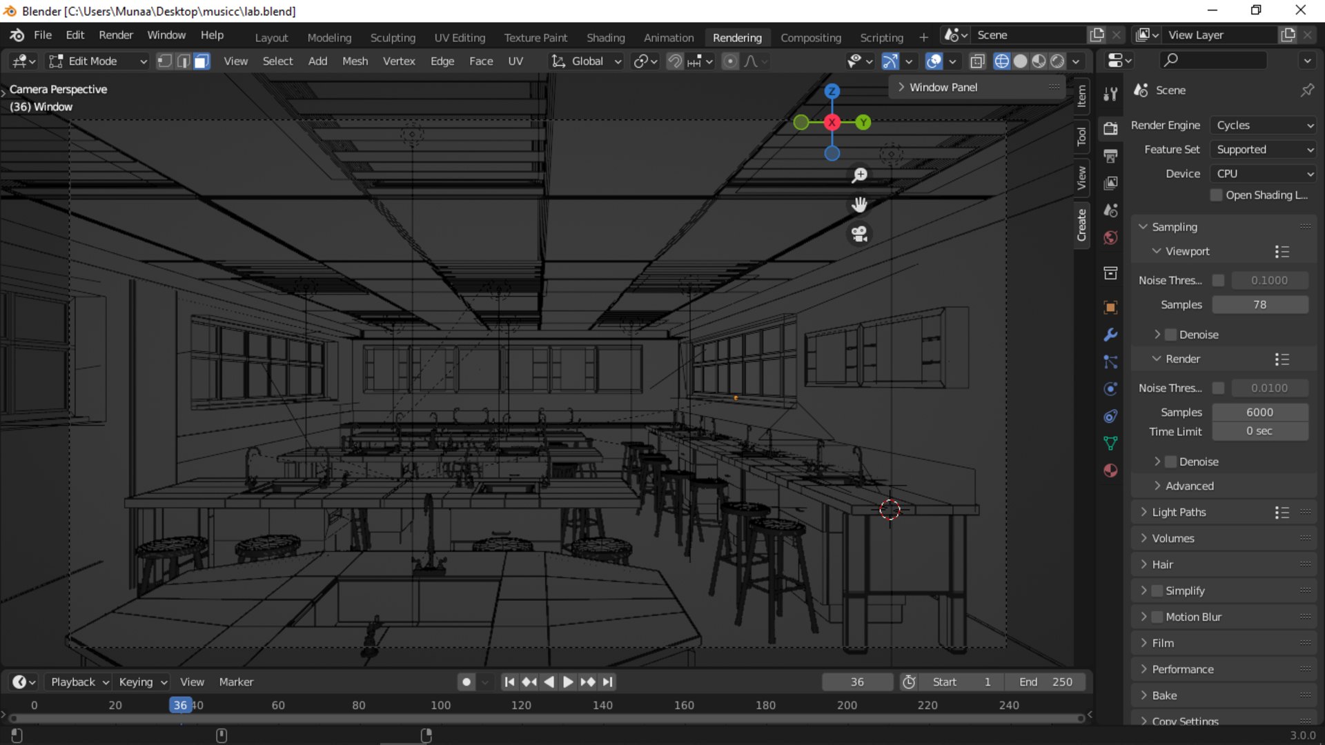 High School Laboratory 3D Model - TurboSquid 1867630
