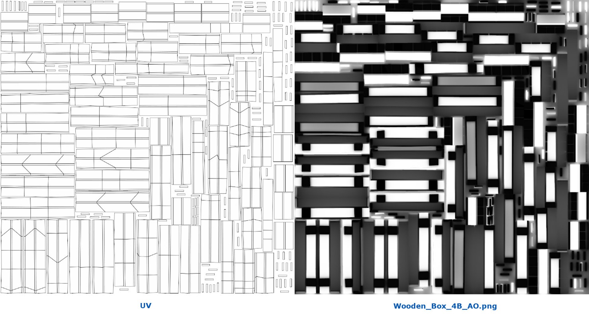 Wooden Box 4b 3D Model - TurboSquid 1547234