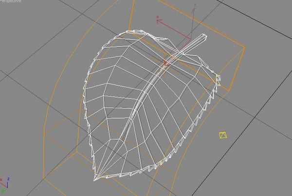 leaf 3d model