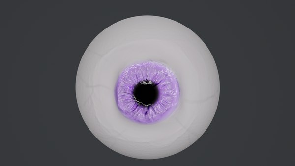 modelo 3d Ojo morado - TurboSquid 1967142