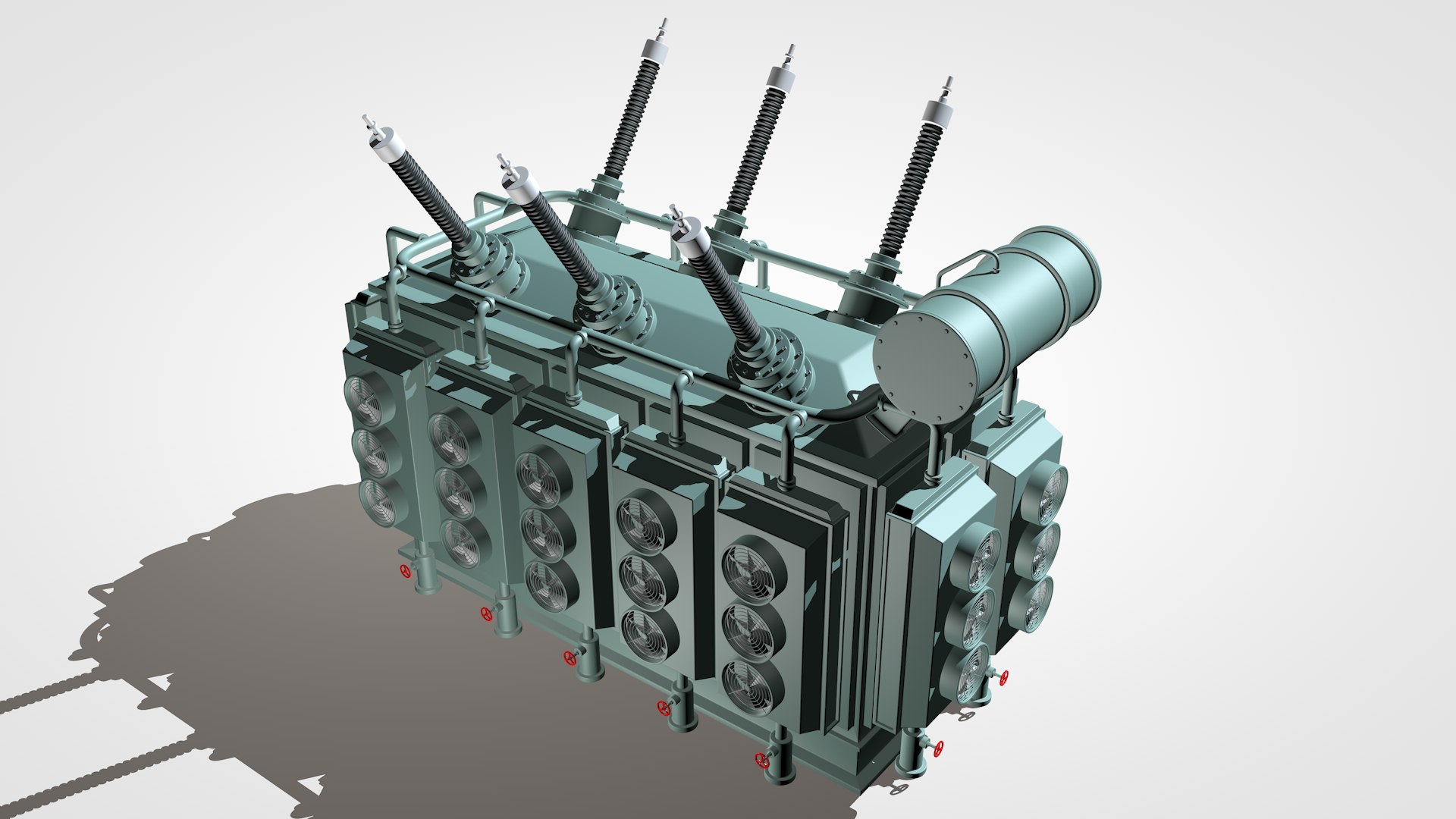 3d Power Station Model