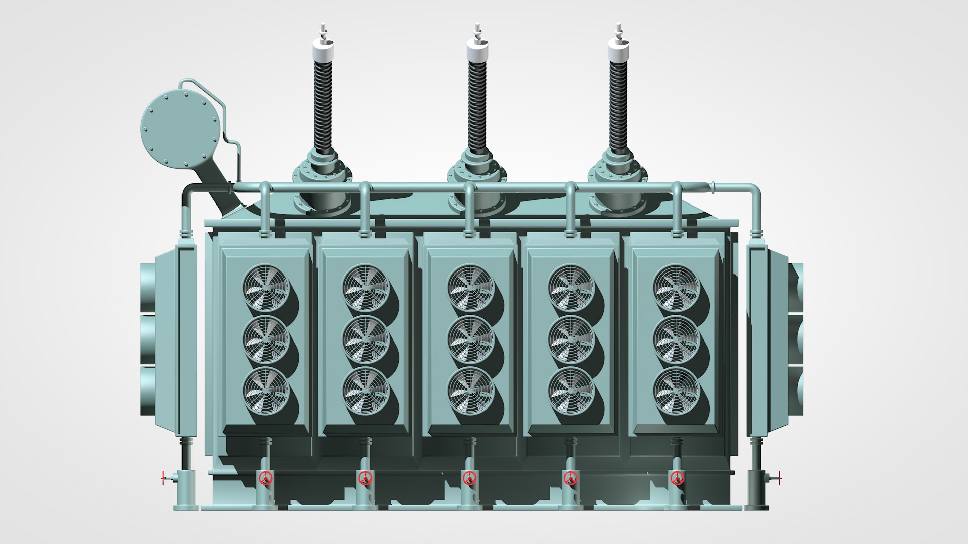 3d Power Station Model