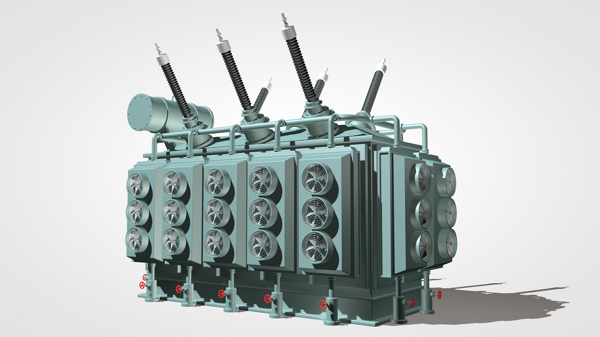 3d Power Station Model