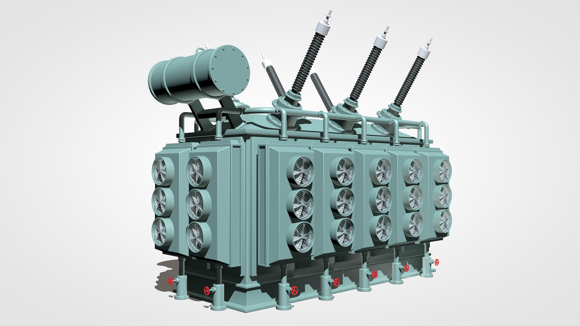 3d Power Station Model