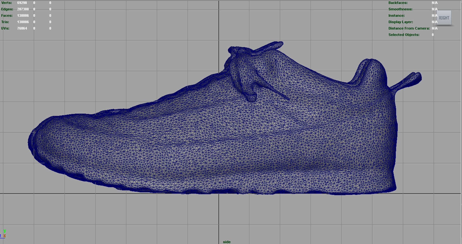 3D trekking sneakers model - TurboSquid 1309929