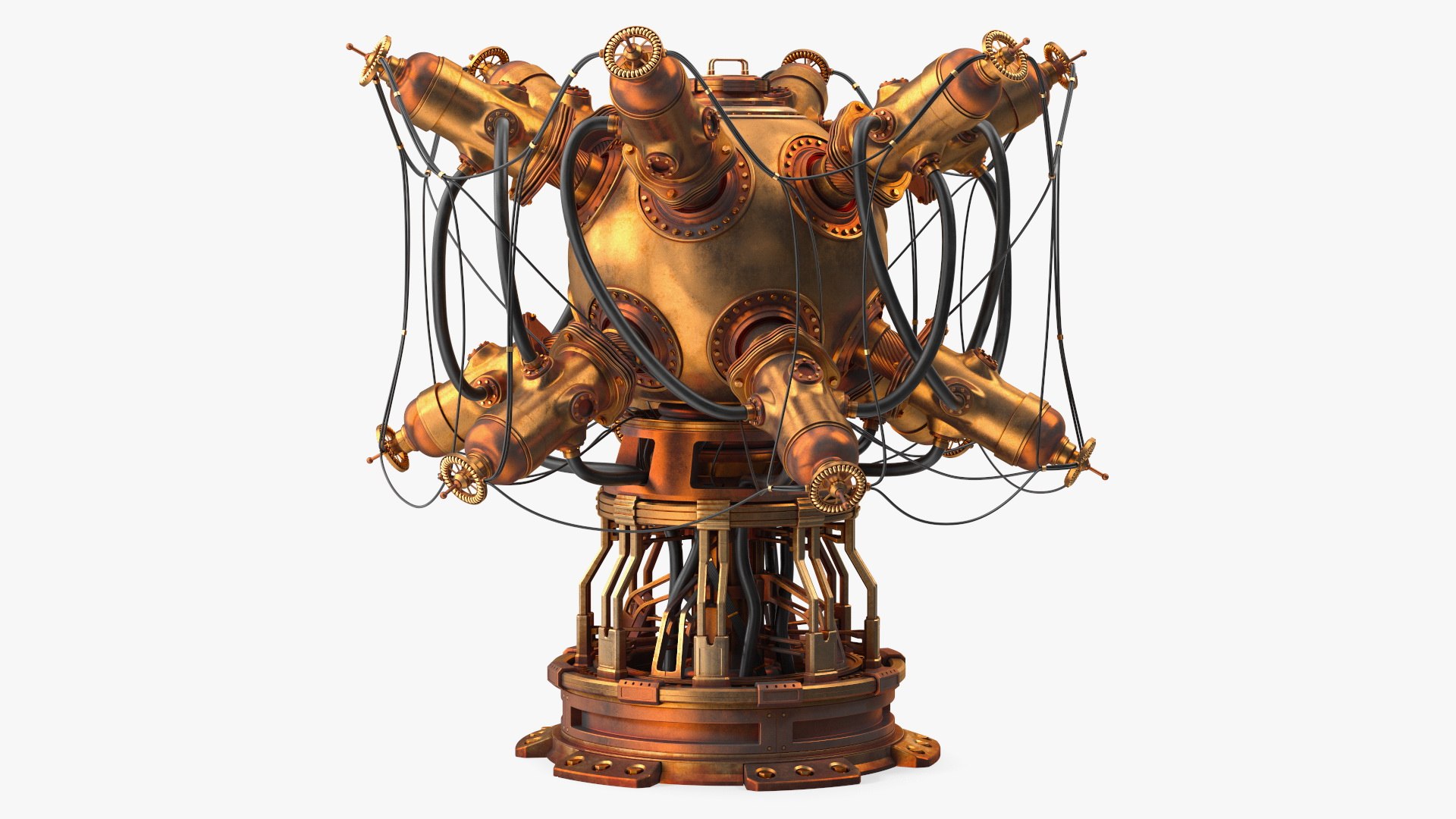 3D Model Steampunk Reactor - TurboSquid 2222161