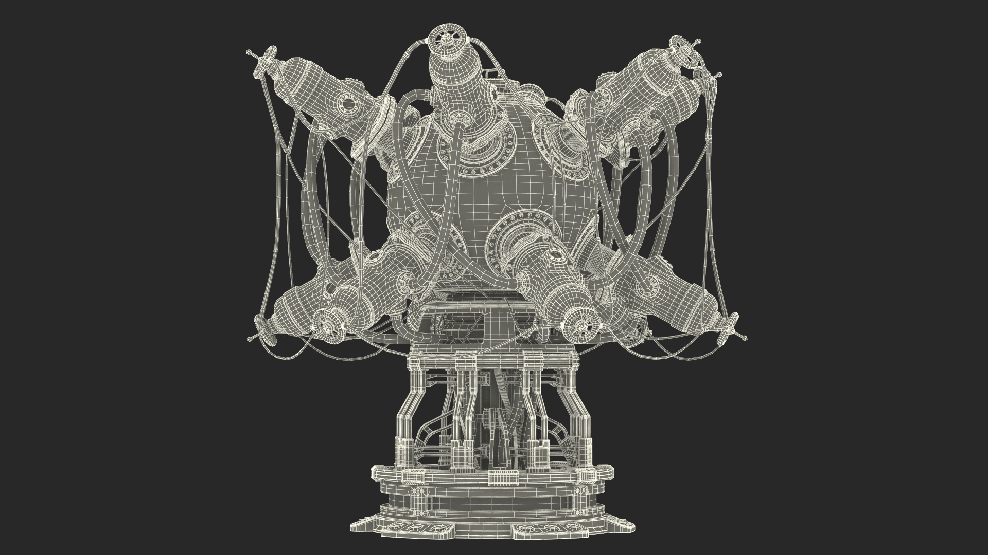 3D Model Steampunk Reactor - TurboSquid 2222161