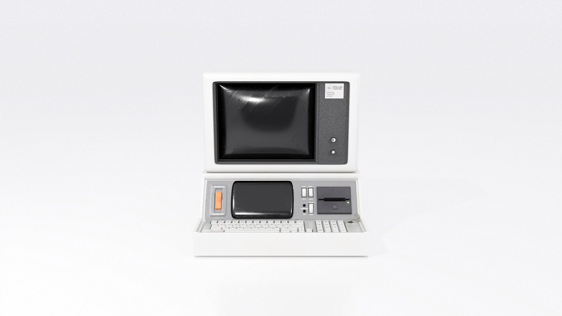 Retro Computer SC 3D Model - TurboSquid 1855414