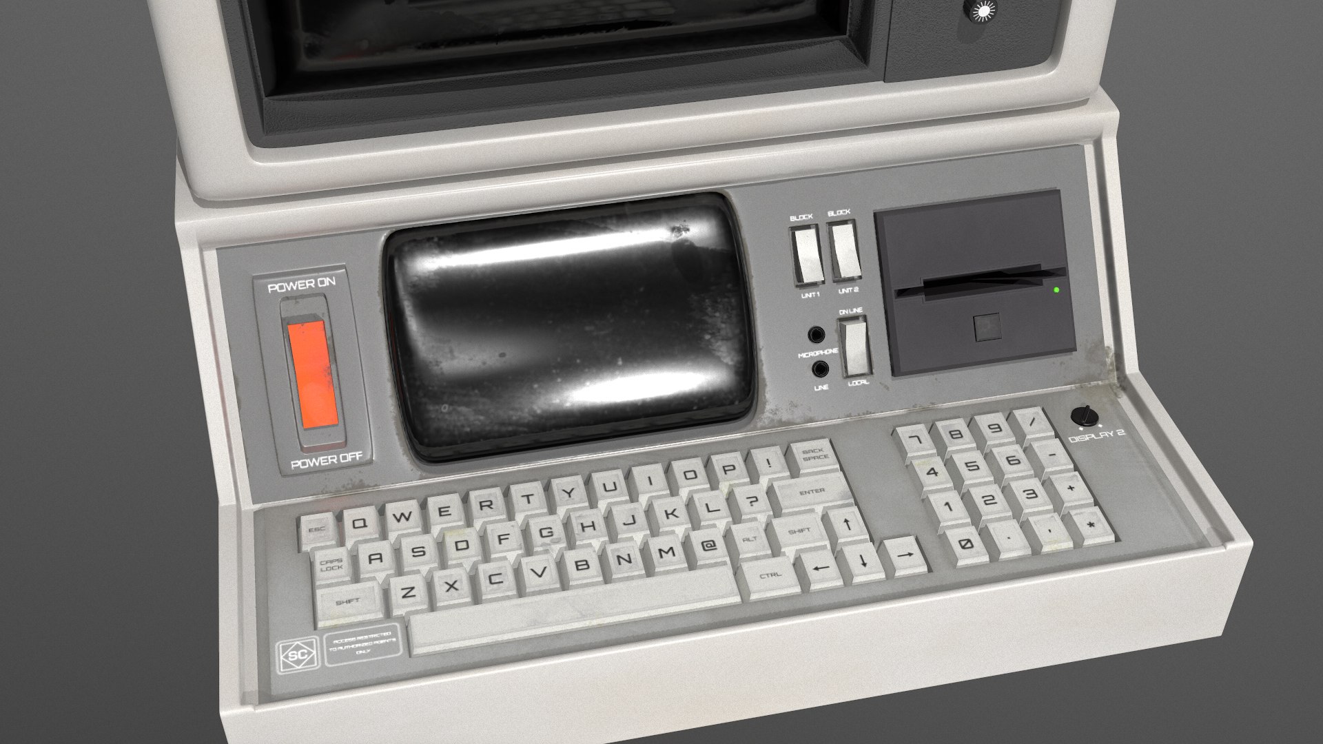 Retro Computer SC 3D Model - TurboSquid 1855414