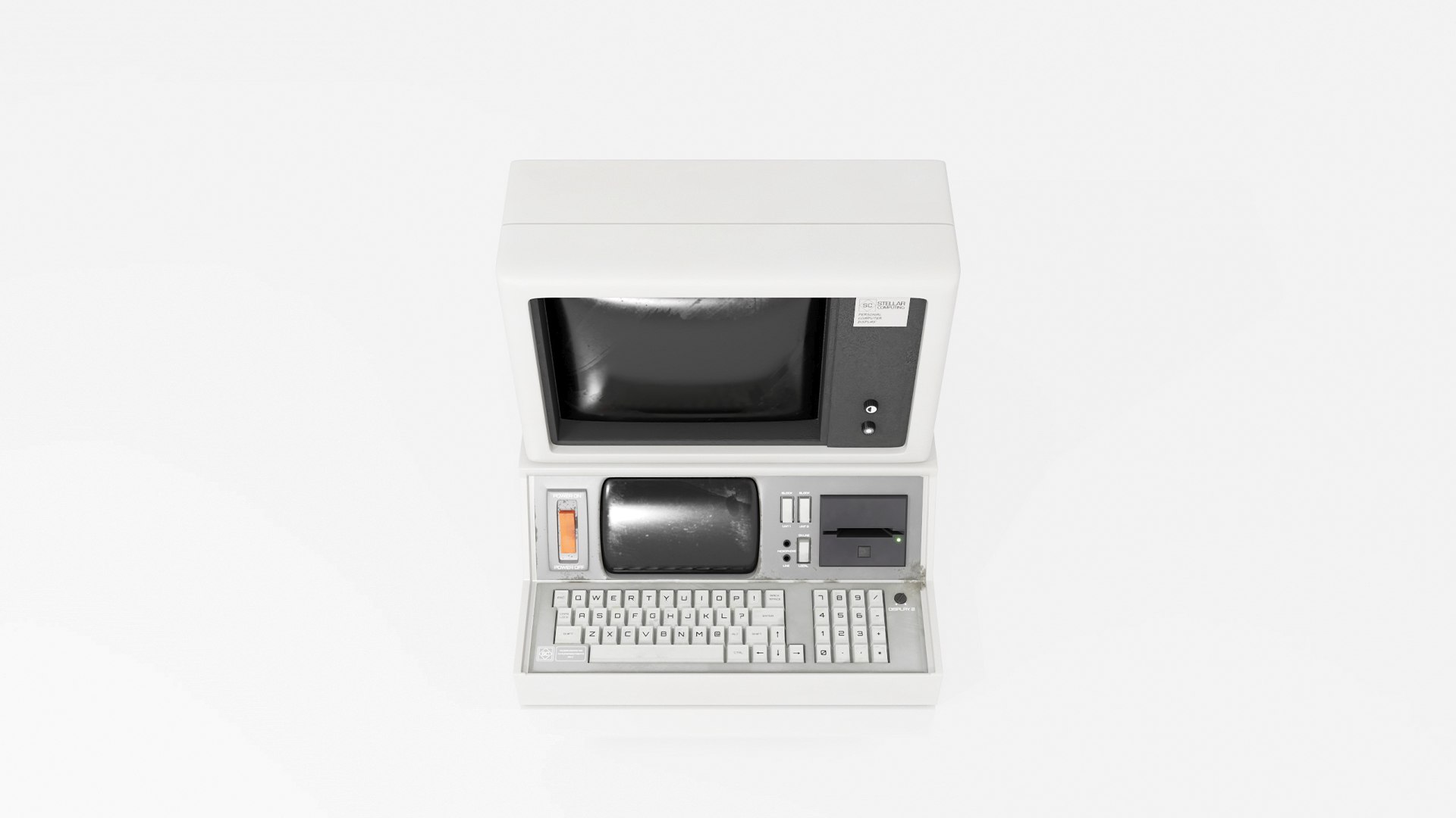 Retro Computer SC 3D Model - TurboSquid 1855414