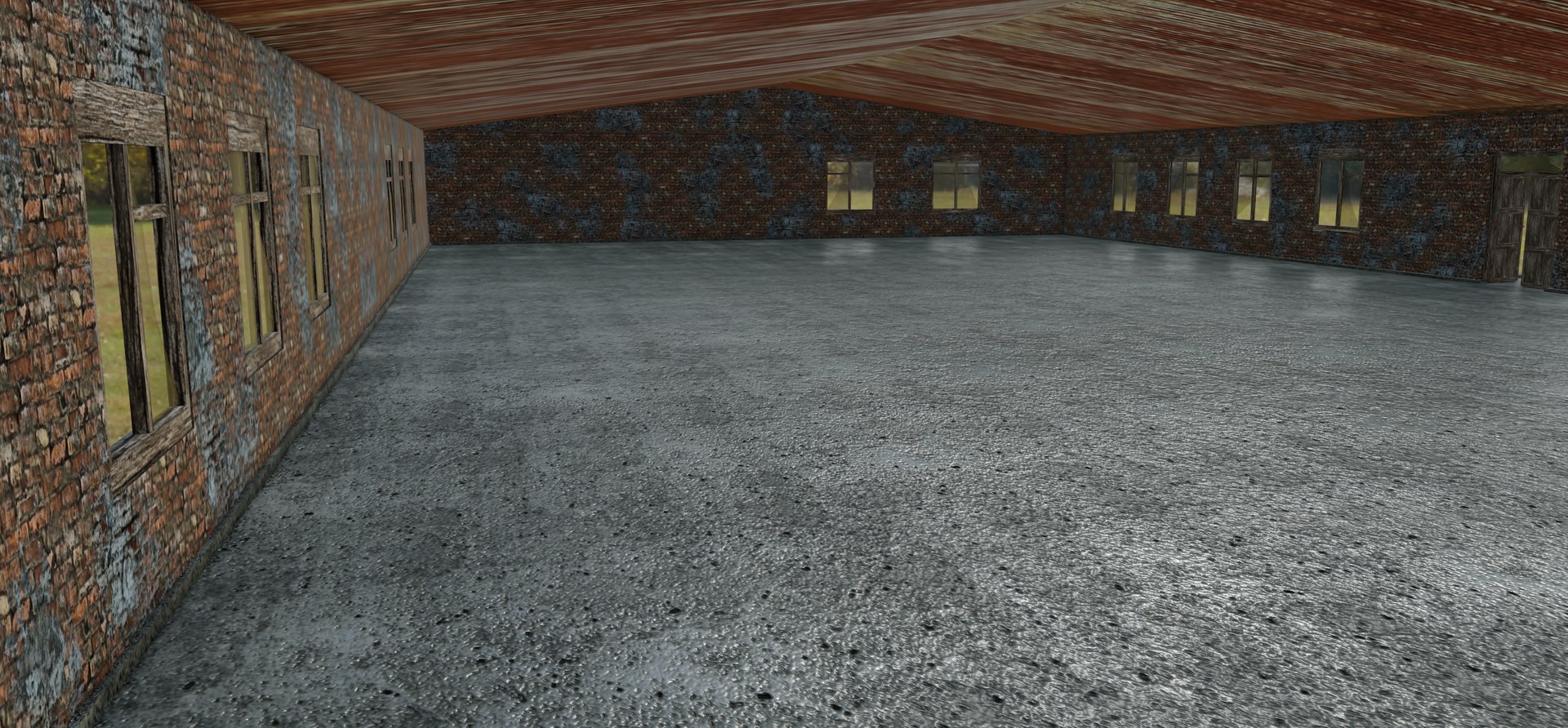 3D Old Barrack - TurboSquid 2239867