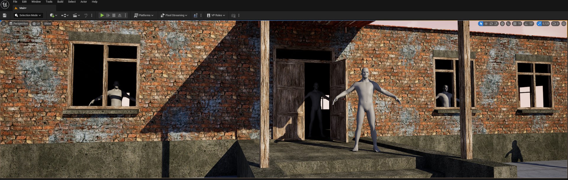 3D Old Barrack - TurboSquid 2239867