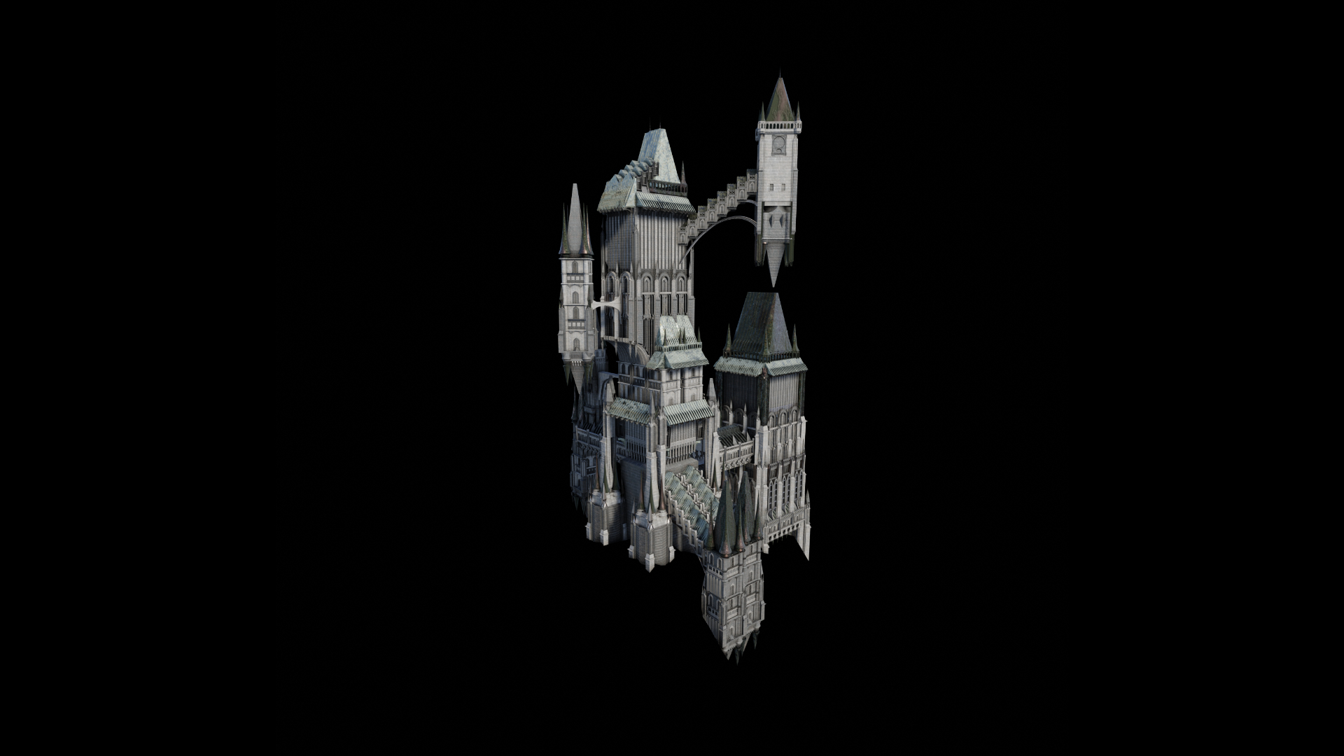 3D Draculas Castle Model - TurboSquid 2101034