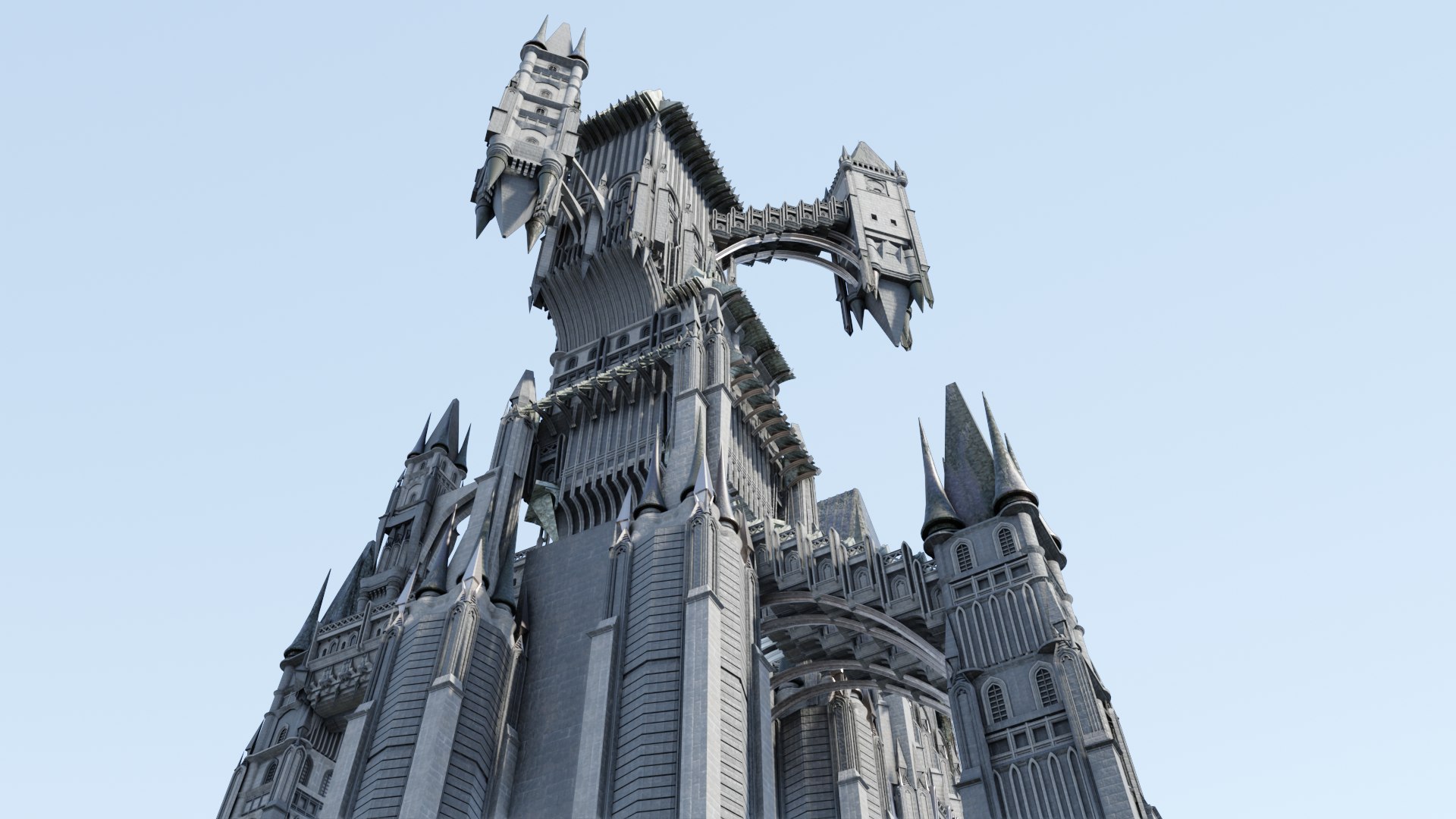 3D Draculas Castle Model - TurboSquid 2101034