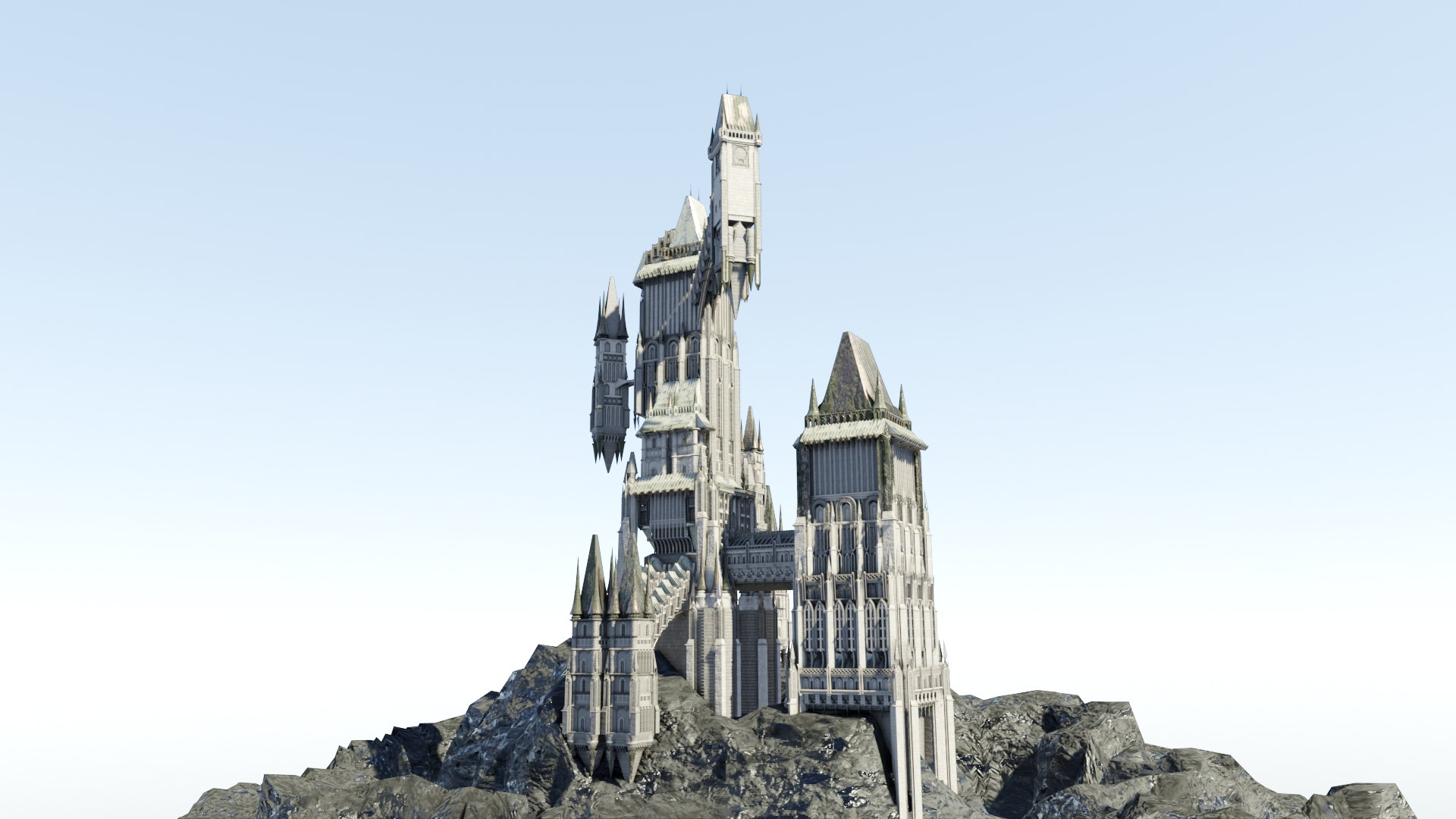 3D Draculas Castle Model - TurboSquid 2101034