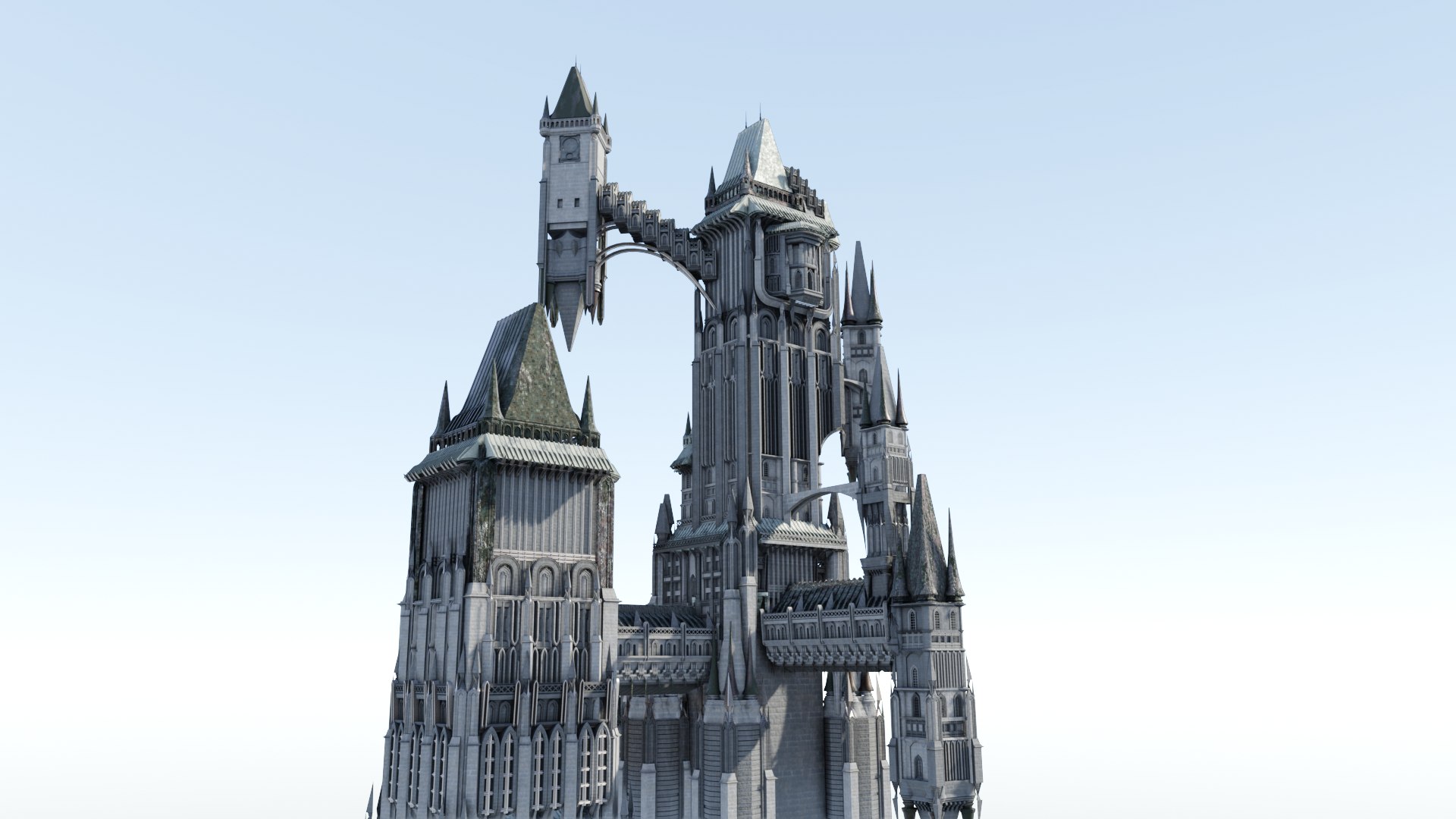 3D Draculas Castle Model - TurboSquid 2101034
